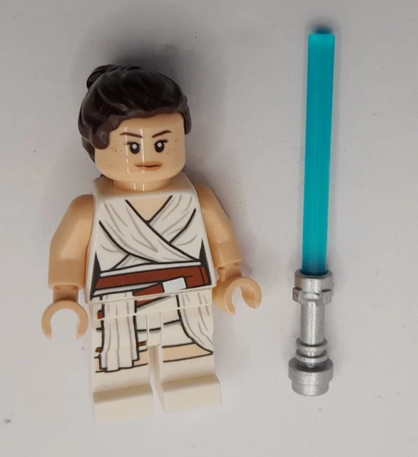 LEGO STAR WARS minifigure Rey - dual aspect head - set 75250 (SW1054) £ ...