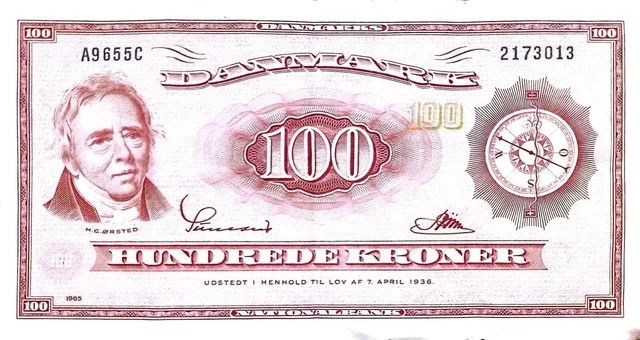 BILLET 100 KRONER Danmark 1965 EUR 10,65 - PicClick FR