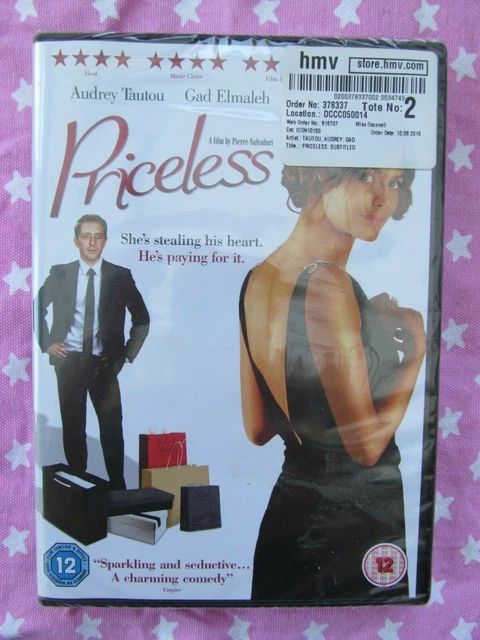 PRICELESS [12] DVD Audrey Tautou Gad Elmaleh Charming Comedy New Sealed ...