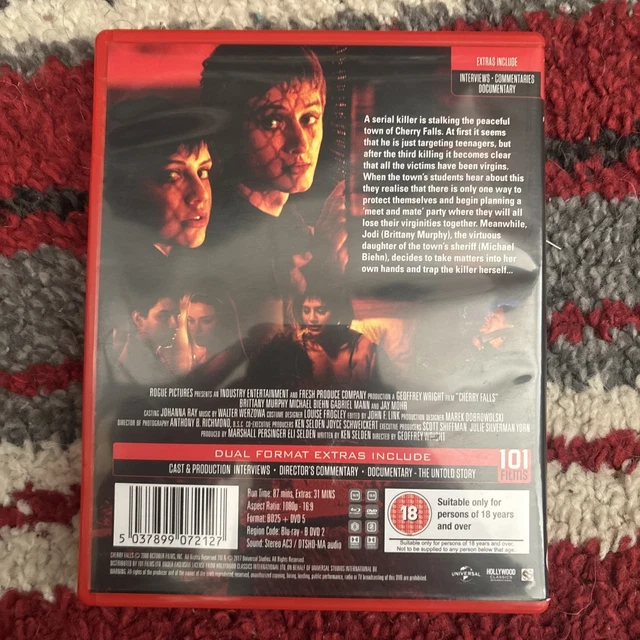 CHERRY FALLS 101 Films Blu Ray Horror Slasher £4.91 - PicClick UK