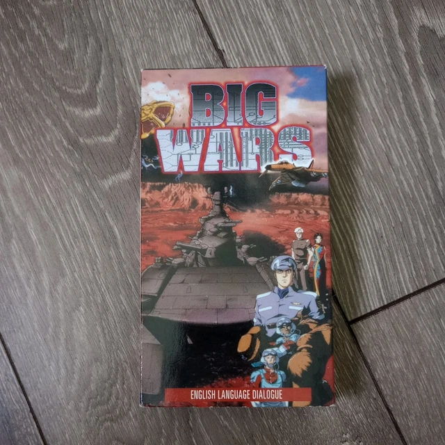 BIG WARS VHS (1997) US Manga Anime Sci-Fi Alien Invasion NTSC £12.94 ...