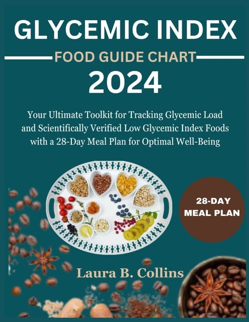 LAURA B COLLINS Glycemic Index Food Guide Chart 2024 (Taschenbuch) (US ...