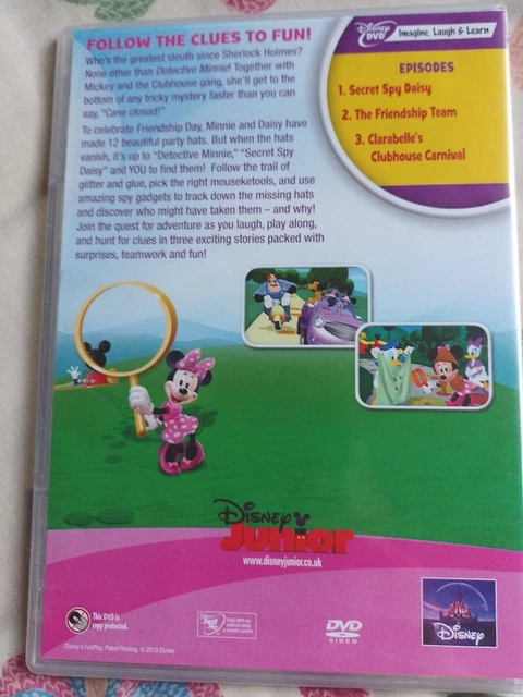 MICKEY MOUSE CLUBHOUSE: Detective Minnie DVD (2010) Disney Junior £2.25 ...