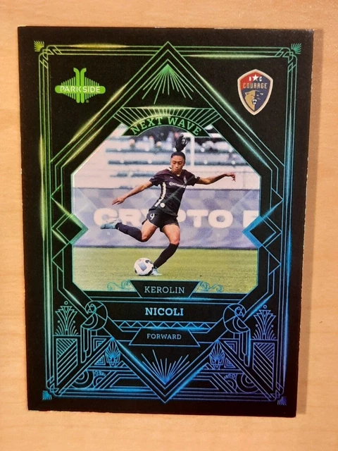KEROLIN NICOLI 2022 Parkside Paramount NWSL Next Wave SP/449 NC Courage ...