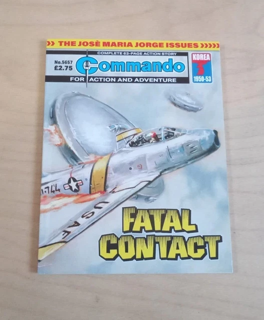 COMMANDO COMIC~FATAL CONTACT (5657) Korea 1950-53 £4.99 - PicClick UK