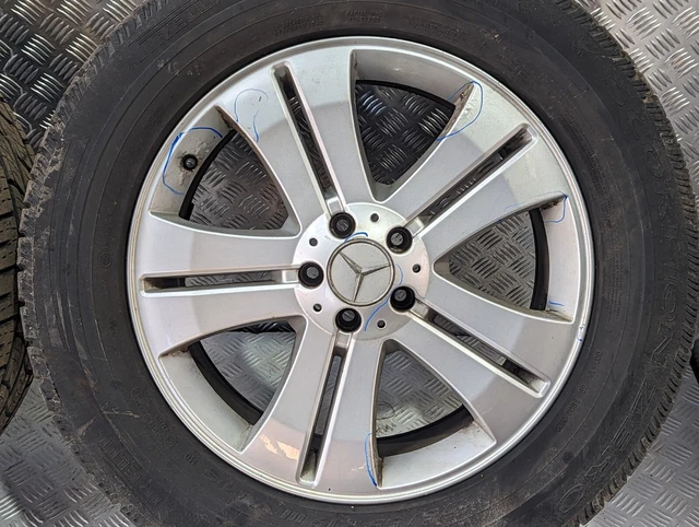 MERCEDES GL ALLOY Wheels & Tyres Full Set 275/55/R19 19" 8.5J X164 2008 £499.99 - PicClick UK