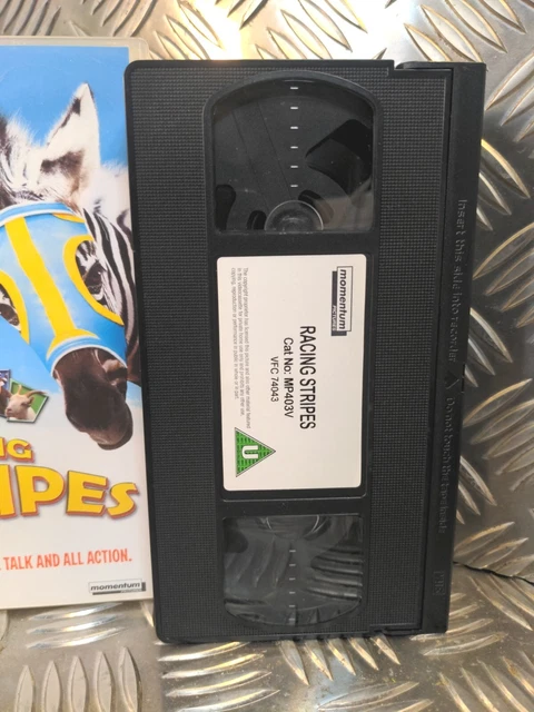 RACING STRIPES VHS - Collectable 2005 Video With Dustin Hoffman + Snoop ...