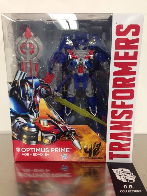 TRANSFORMERS AGE OF Extinction Optimus Prime Leader Class New Sealed ...