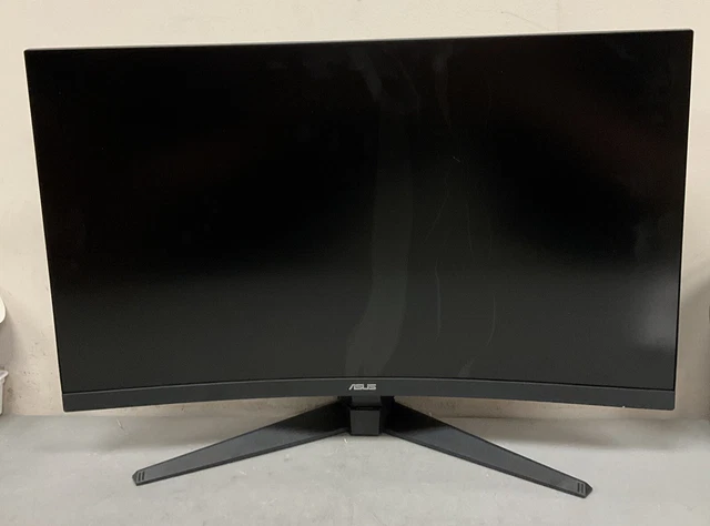 (CRACKED SCREEN) ASUS TUF Gaming VG32VQ1B 31.5" VA LCD Curved Monitor - Black £74.49 - PicClick UK