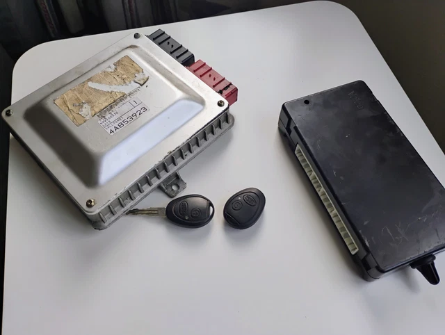 LAND ROVER DISCOVERY 2 2.5 Td5 Engine Ecu Body Control Unit Bcu & 2 ...