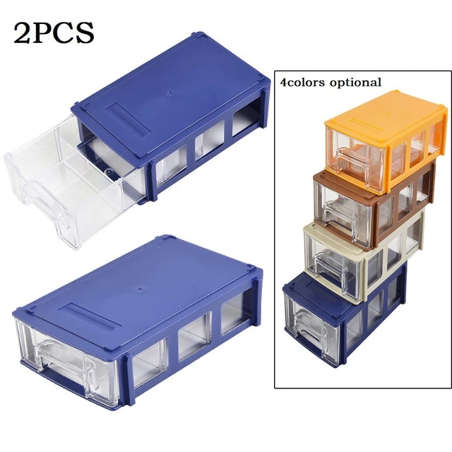 EASY ACCESS STORAGE Solution Stackable Plastic Boxes for Hardware ...