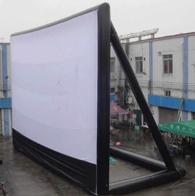 9*7M GIANT INFLATABLE Movie Screen, Outdoor Inflatable Screen With 2 ...