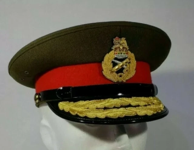WW2 BRITISH COMMONWEALTH General Officer's Service Cap All Size ...