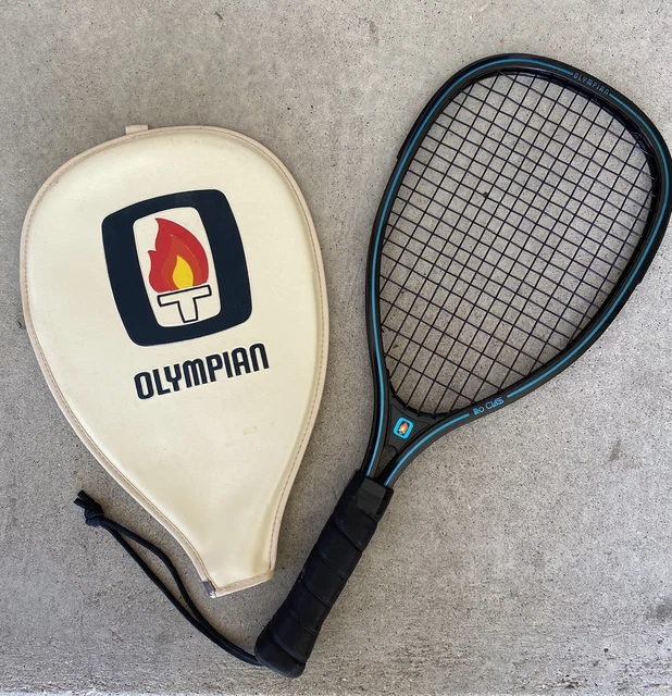 VINTAGE OLYMPIAN PRO Class Racquetball Racquet With Cover $18.00 ...