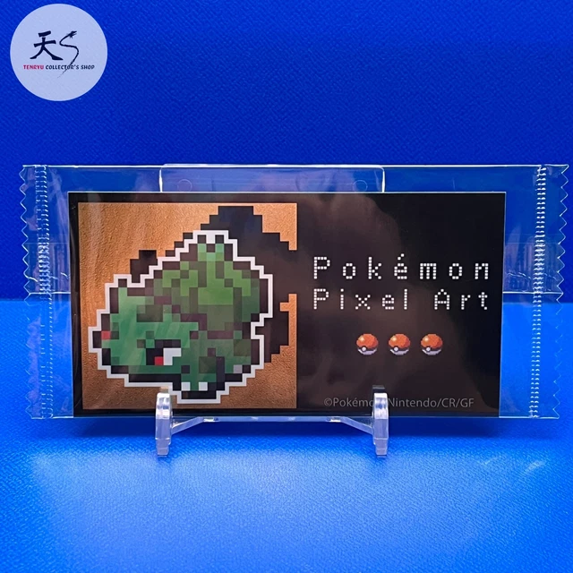 UNOPENED BULBASAUR PIXEL Art Nintendo Japanese Pokemon Card F/S 6327 £0 ...