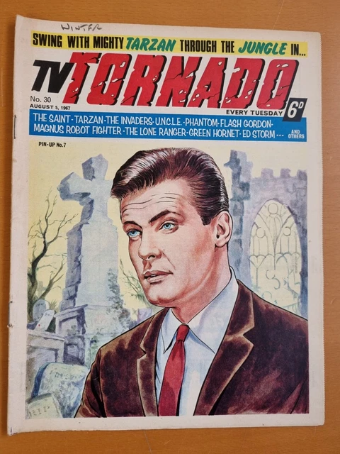 TV TORNADO COMIC No. 30 from 1967 - Tarzan - The Saint - Lone Ranger etc VG EUR 13,79 - PicClick DE