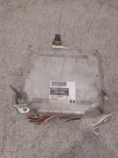 2005 TOYOTA COROLLA 2.0 D4D Diesel Engine Control Unit Ecu 89661-02A61 ...