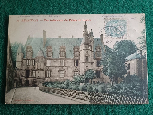 CPA 60 BEAUVAIS - Vue Intérieure du Palais de Justice EUR 5,00 - PicClick FR