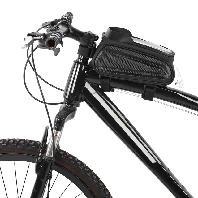 HARD SHELL BIKE Packet Front Axle Beam Top Tube Waterproof Mobile Phone ...