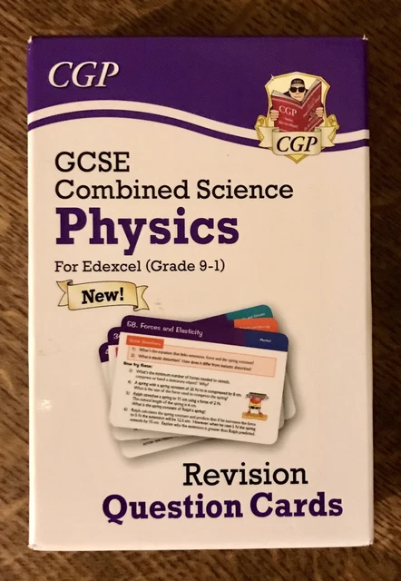 GCSE COMBINED SCIENCE Physics Edexcel Revision Question Cards Grade 9-1 ...