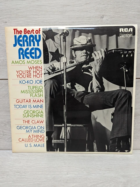 JERRY REED - The Best of Jerry Reed - 12" Vinyl LP Record Album - LSP ...