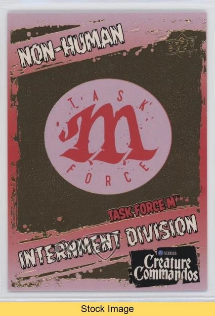 2025 DC CREATURE Commandos Non-Human Internment Division Task Force M ...