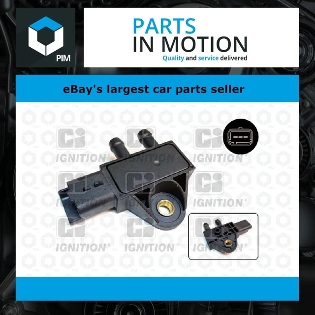 EXHAUST PRESSURE SENSOR fits CITROEN C3 PICASSO 1.6D 2009 on CI 1618LP ...