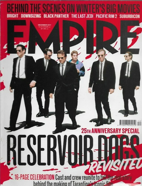 `EMPIRE ISSUE 343: Dec 2017: Reservoir Dogs Revisited: 25Th Anniversary ...