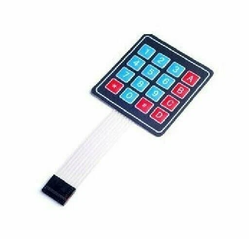 4X4 MATRIX 16 Key Membrane Switch Keypad Keyboard for Arduino/AVR/PIC ...