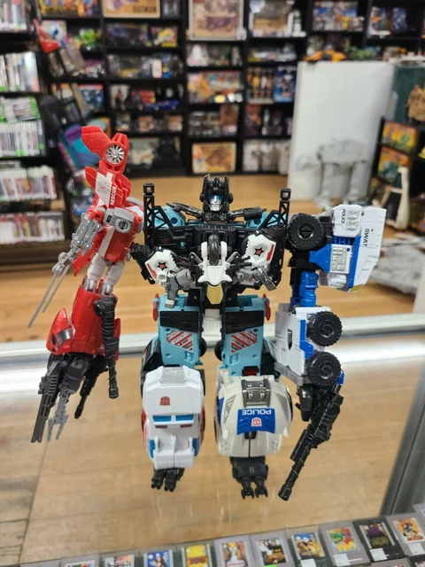 HASBRO TRANSFORMERS GENERATIONS Combiner Wars Defensor - 100% Complete ...