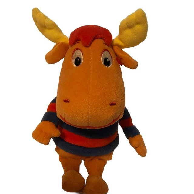 BACKYARDIGANS TYRONE MOOSE Soft Plush Toy NEW No Tag 10" 27cm TY Beanie ...