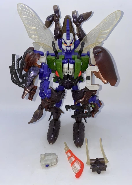 TRANSFORMERS BEAST WARS TRIPREDACUS Predacon Combiner Nearly Complete ...