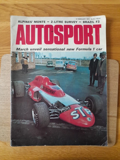 AUTOSPORT MAGAZINE 4 February 1971 £2.22 - PicClick UK