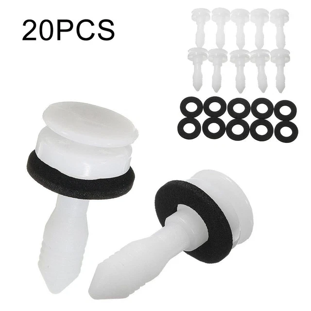 BORDURE PANNEAU PORTE Fixation Clips Remplacement Attache Rivets ...