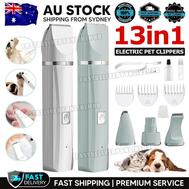PROFESSIONAL PET CAT Dog Clippers Grooming Kit Pet Hair Trimmer ...
