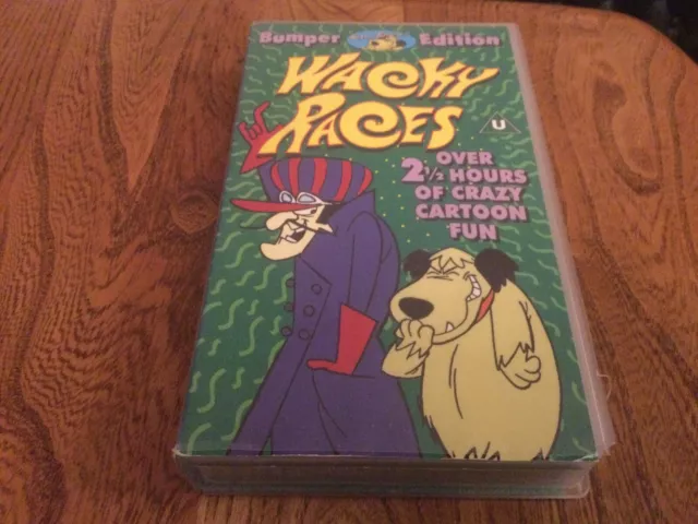 WACKY RACES - Bumper Edition (VHS, 1996) £4.00 - PicClick UK