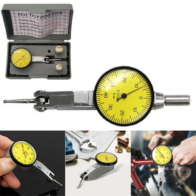 NEW DTI DIAL Test Indicator Clock Gauge Precision Measuring 0.01mm Tool ...