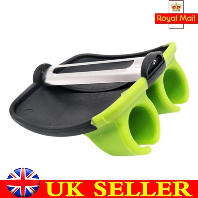 FINGER TYPE VEGETABLE Fruit Peeler Carrot Potato Peel Grater Kitchen ...