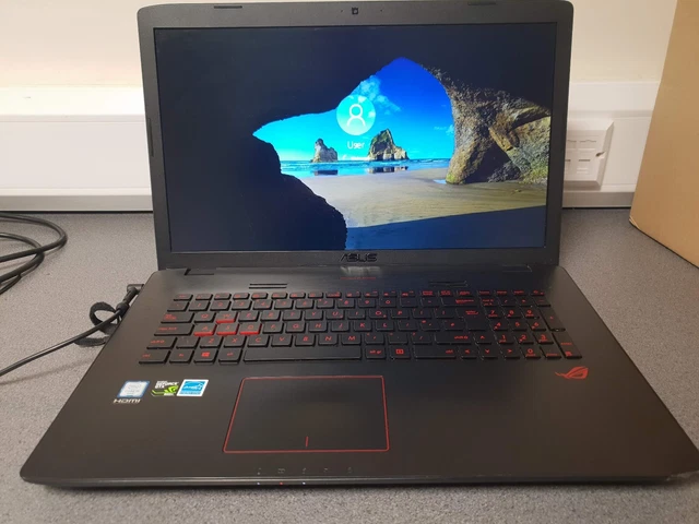 ASUS REPUBLIC OF Gamers 7265 NGW 17 inch Screen Intel i5 2.3ghz £269.00 ...