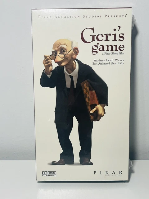 🔥 RARE BRAND NEW Geri's Game VHS Pixar Short Film A Bug's Life Vintage ...