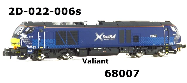 DAPOL 2D-022-006S CLASS 68 68007 Valiant Scotrail Livery - Digital ...