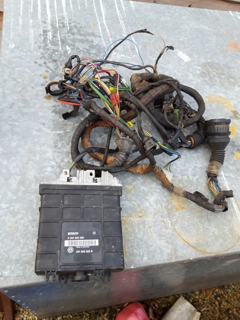 VW CORRADO VR6 Engine Loom And Ecu £225.00 - PicClick UK