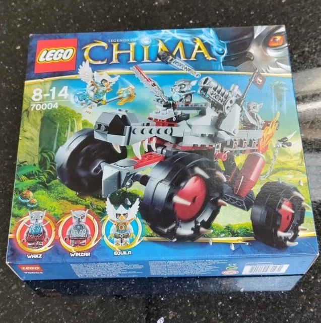 LEGO 70004 LEGENDS OF CHIMA Wakz' Pack Tracker *NEUF SCELLÉ* EUR 52,68 - PicClick FR