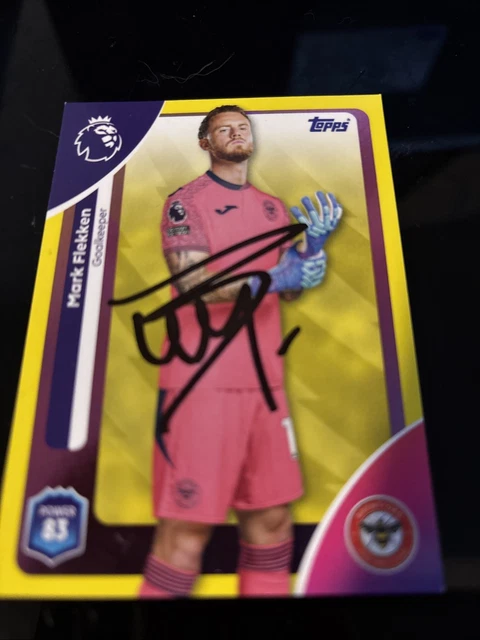MATCH ATTAX 2026 Mark Flekken Brentford Signed. £2.99 - PicClick UK