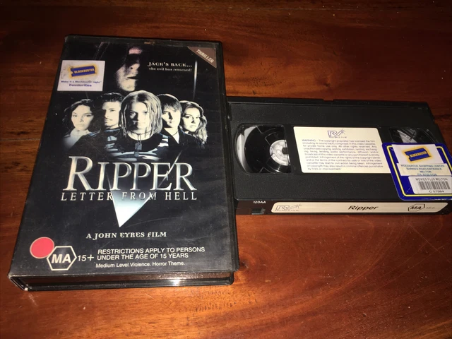 RIPPER LETTER FROM HELL - BRUCE PAYNE. Vhs Video $29.00 - PicClick AU