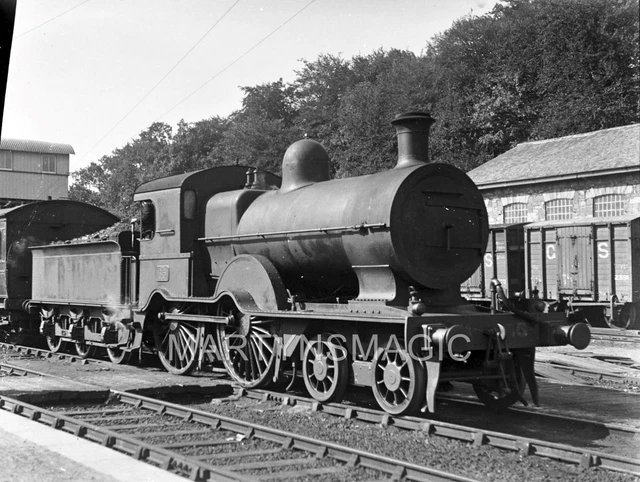 R-10X8CM GLASS IRISH Railway Negative GS&WR GSR class 60 D14 no 65 at ...