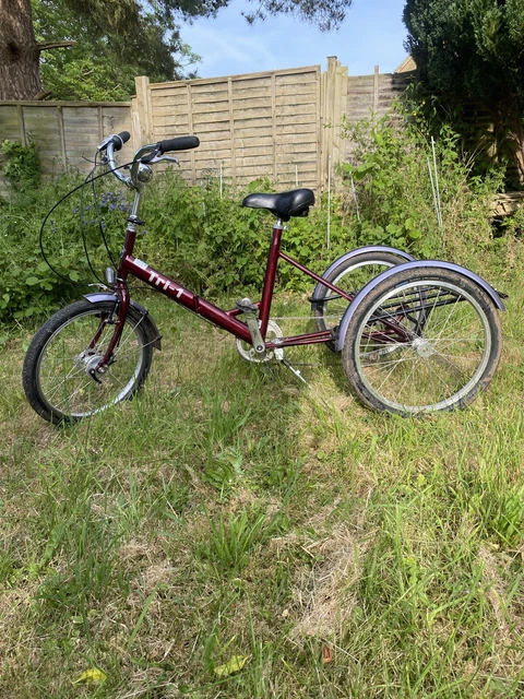 PASHLEY TRI-1 FOLDING Tricycle - 7 Gears, excellent condition. RRP £950 ...