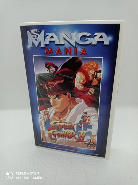 VHS STREET FIGHTER 2 II Manga Mania RARE k7 video cassette EUR 9,90 ...