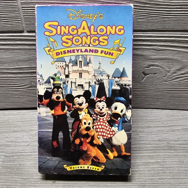 DISNEYS SING ALONG Songs Vol 7 - Disneyland Fun: Disneyland Fun (VHS ...