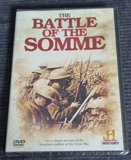 BATTLE OF THE Somme. WW1 Great War History Documentary DVD. New Sealed ...
